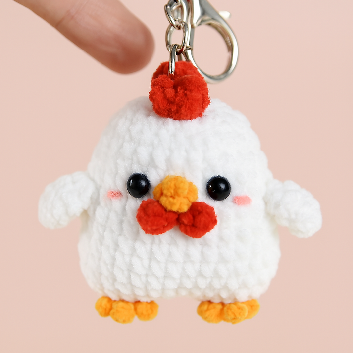 10 Happy Keychains Crochet Pattern Bundle – Happy Hookie