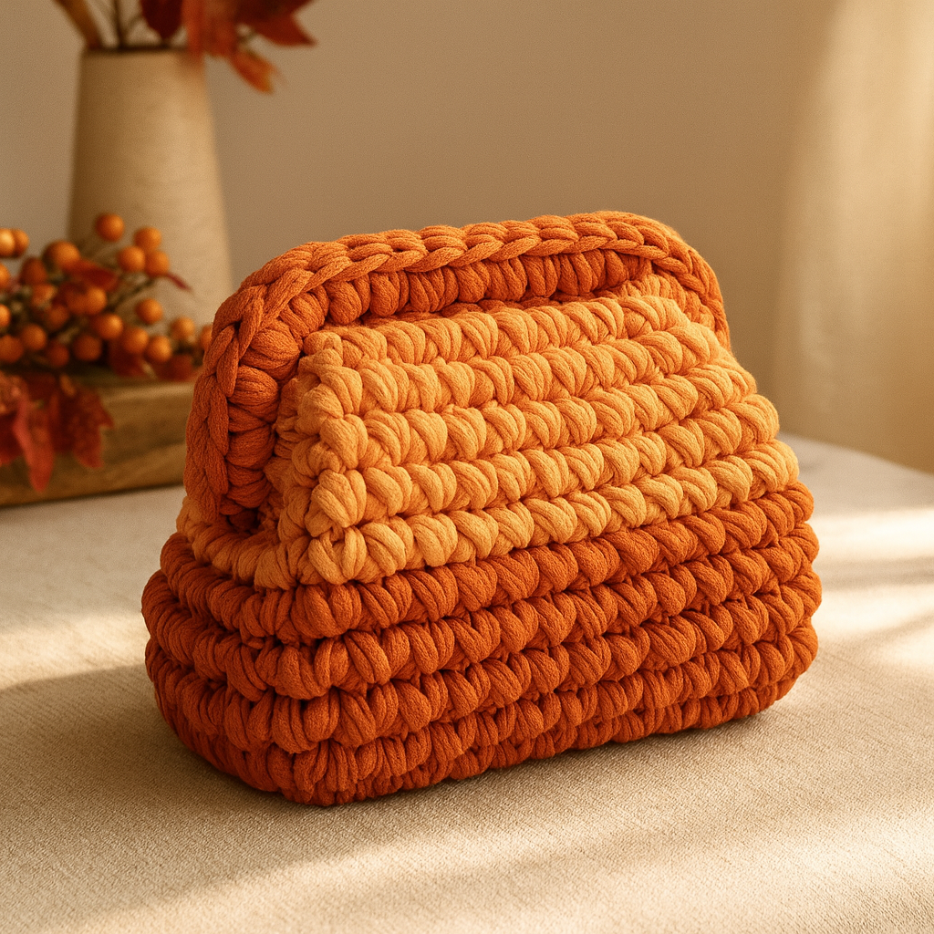 Crochet Pattern Cosmetic Bag – Happy Hookie