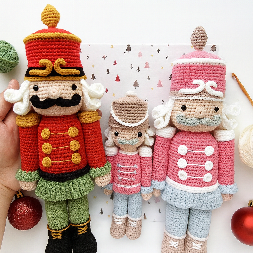 Nutcracker Crochet Pattern – Happy Hookie
